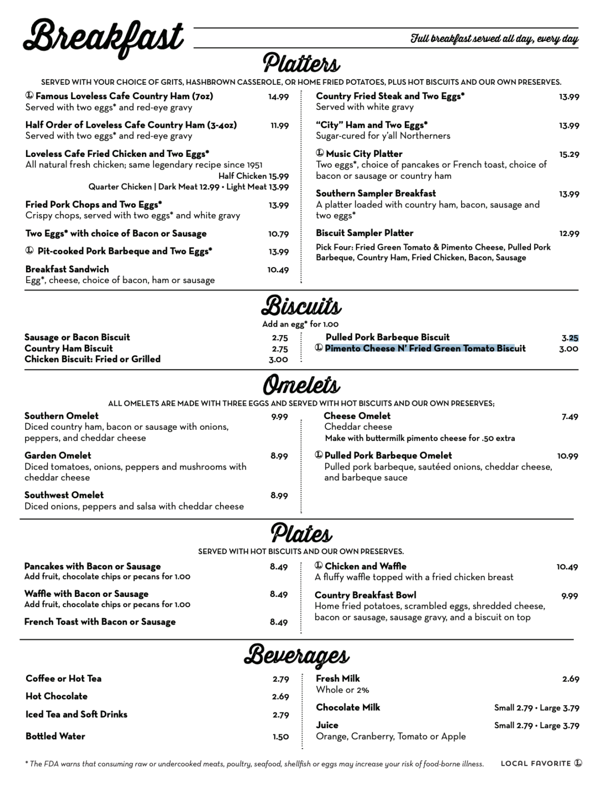 Who’s Ready for Breakfast at Loveless Cafe. – Nashville Buy Local